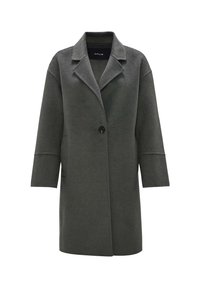 OPUS HATILDE - Classic coat - dark sage/green - Zalando
