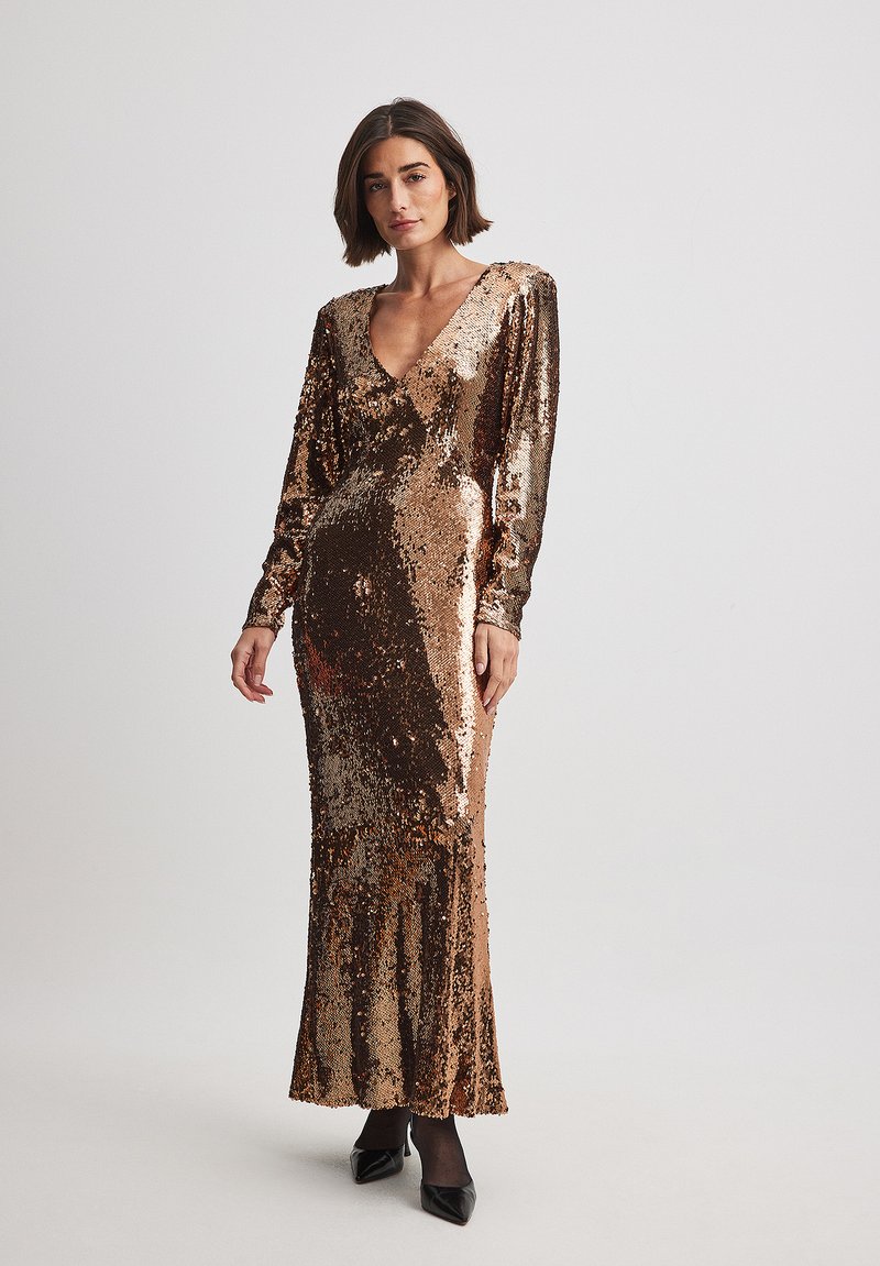 NA-KD Pidulikud riided - bronze/kullavärvi - Zalando.ee