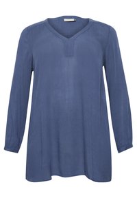 Kaffe Curve AMI LS - Tunika - vintage indigo/blå - Zalando.se