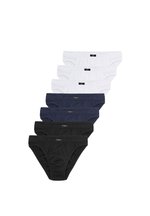 s.Oliver 7 PACK - Trusser - schwarz, navy, weiß/sort - Zalando.dk