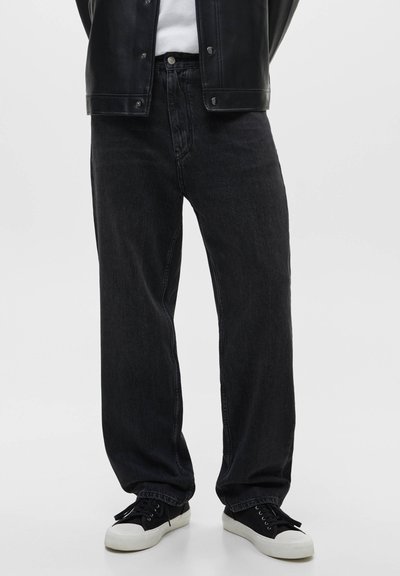 DEF Jeans Relaxed Fit - black washed/schwarz - Zalando.ch