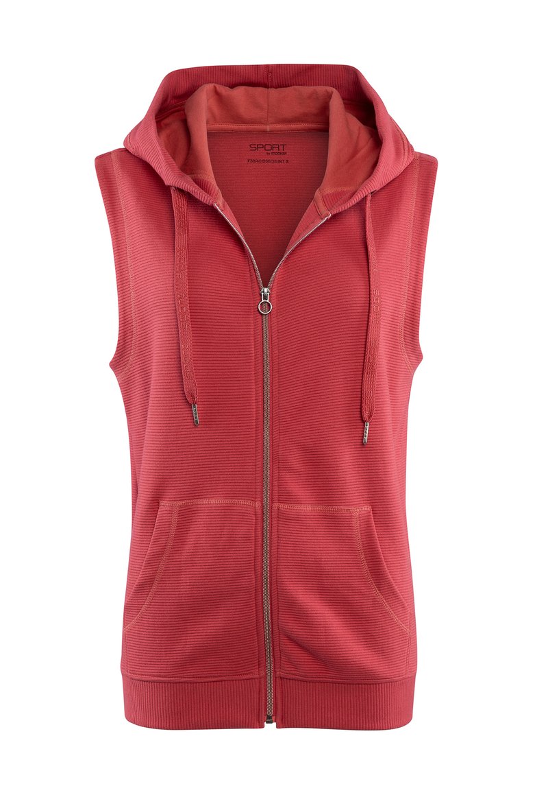 Stooker Women WENKE - Waistcoat - red rose/light pink - Zalando