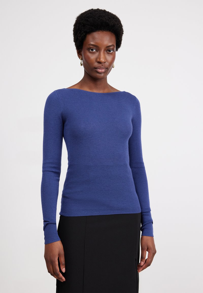 Tiger of Sweden KATHRIN - Jumper - dusty blue/blue - Zalando.co.uk