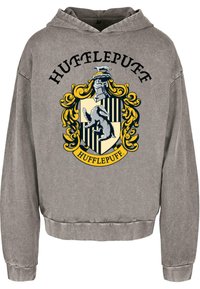 ABSOLUTE CULT HARRY POTTER HUFFLEPUFF CREST ACID WASHED - Hoodie ...