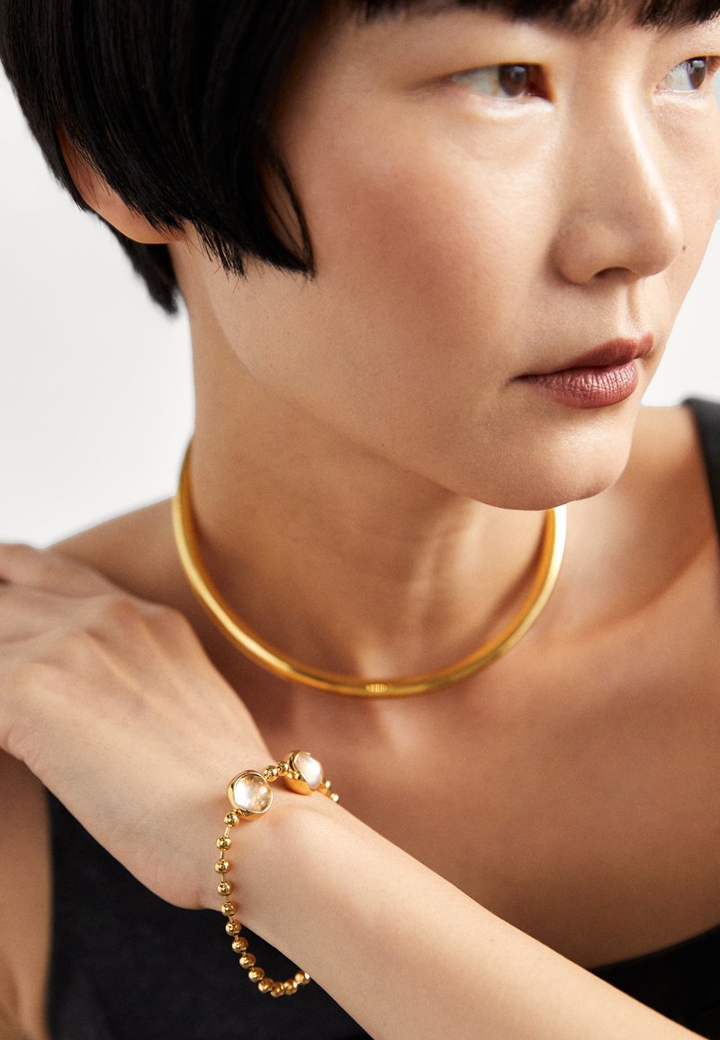 Kinks Lab NECK CUFF 2-IN-1 - Armband - gold-coloured/guldfärgat ...