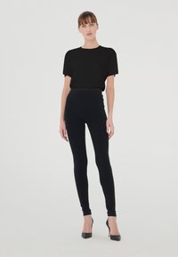 Wolford AURORA PURE CUT STRING - Body - black/noir - ZALANDO.FR