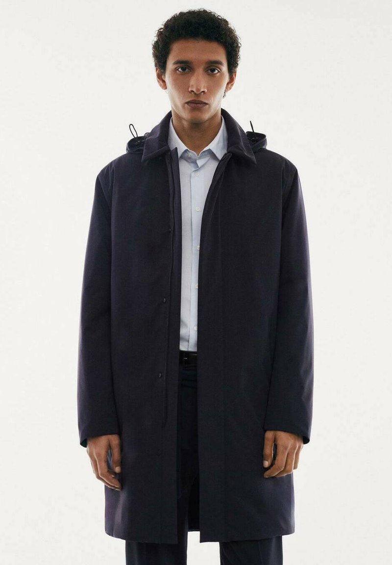 Mango EDGY - Wintermantel - dark blue/dunkelblau - Zalando