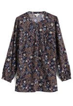 Seasalt Cornwall FIELDFARE - Blouse - floral glaze maritime/dark blue ...