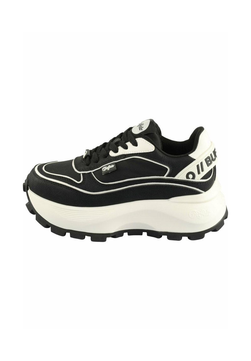 Buffalo HATTEN - Sneaker low - black white/schwarz - Zalando