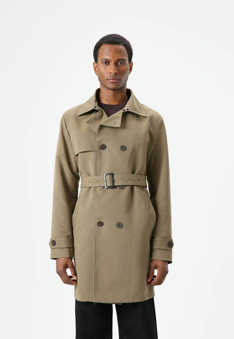 Lucy & Sam DOUBLE-BREASTED - Trenchcoat - khaki - Zalando