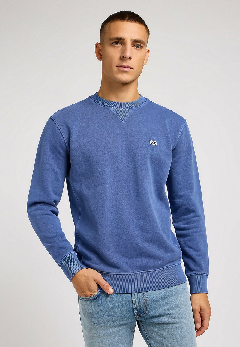 Lee Sweatshirt - surf blue/blau - Zalando