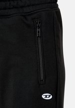 Diesel P-ZAM-DOVAL-PJ - Tracksuit bottoms - black - Zalando