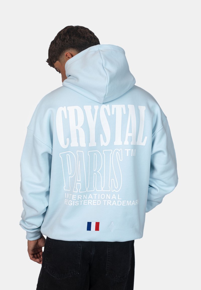 CRYSTAL PARIS Hoodie - ice water/lichtblauw - Zalando.nl