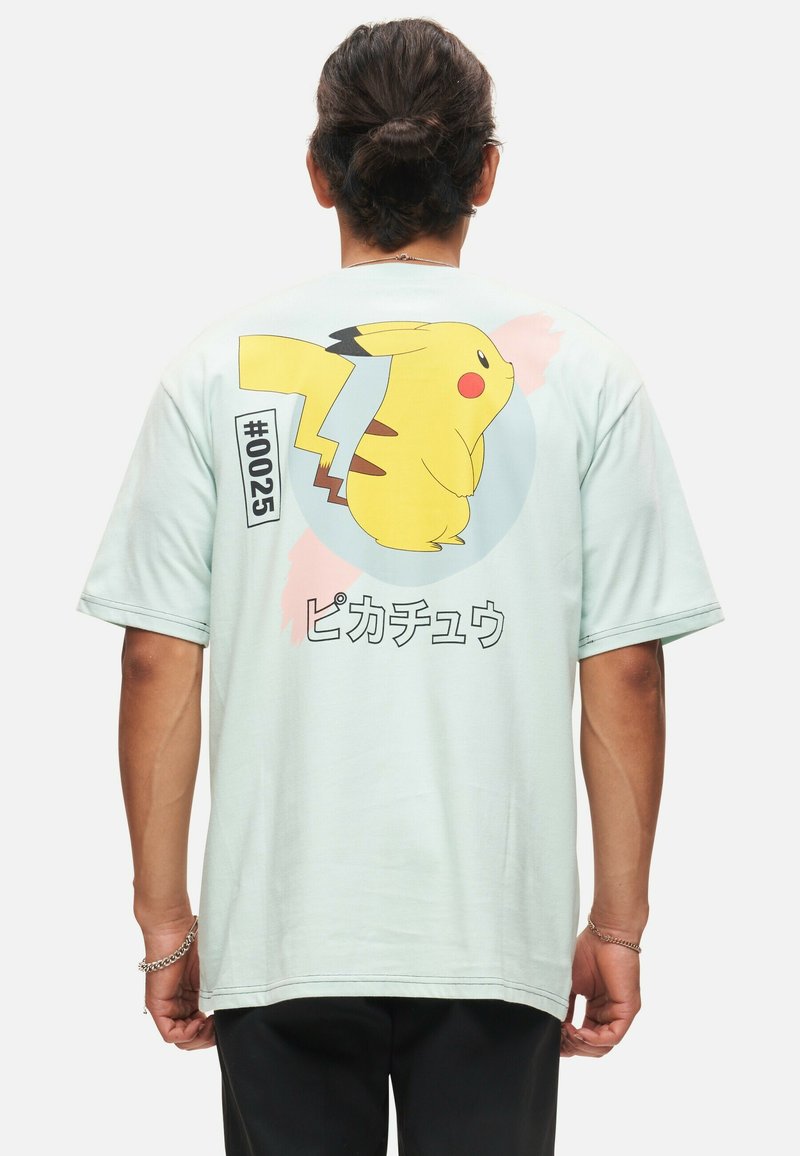 Re:Covered POKEMON PIKACHU MOVES - T-shirt print - sage/groen - Zalando.nl