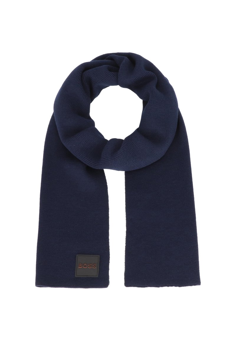 BOSS FOXON - Scarf - dark blue/blue - Zalando