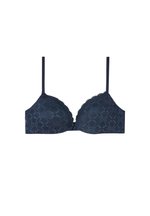 Intimissimi SILVIA - Push-up bra - intense blue/dark blue - Zalando.de