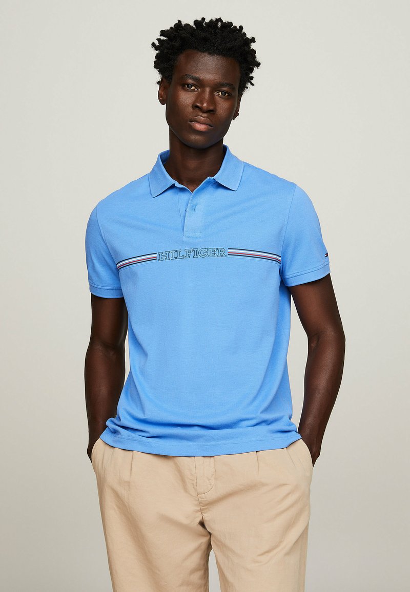 Tommy Hilfiger Koszulka polo/niebieski - Zalando.pl