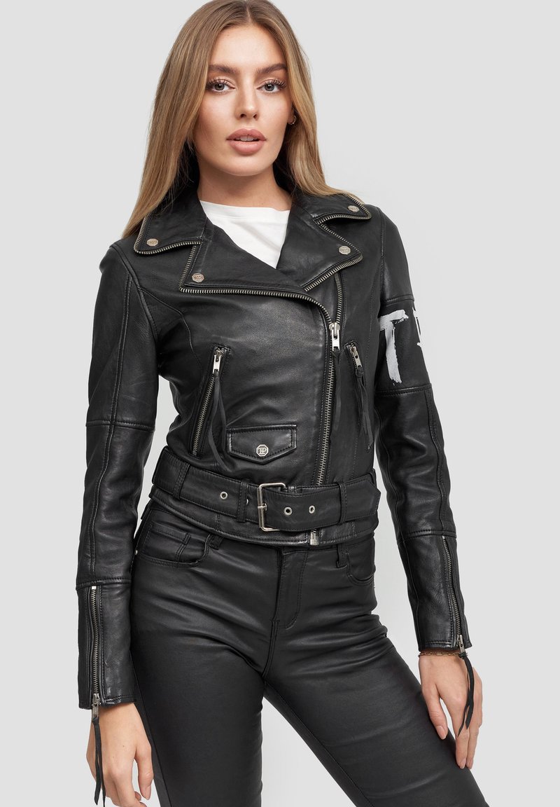 Trueprodigy LAILA - Faux leather jacket - black - Zalando.ie