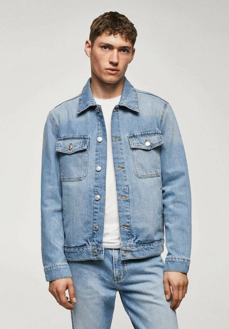 Mango HENRY - Chaqueta vaquera - lyseblå/azul claro - Zalando.es