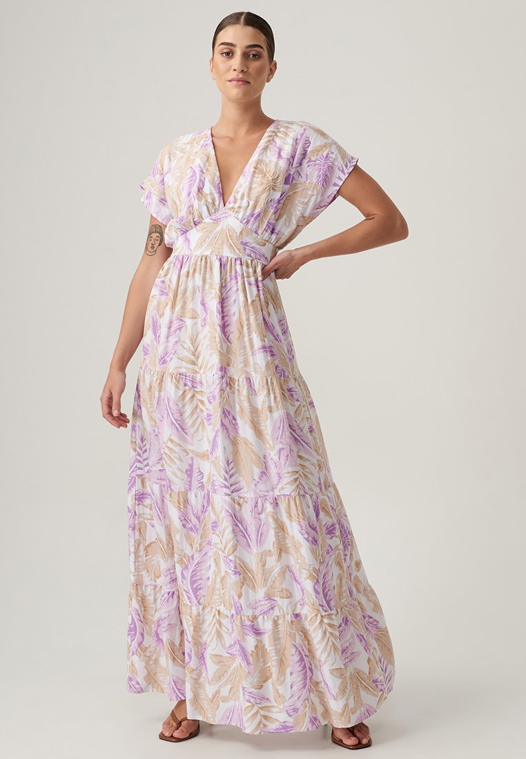 THE FATED GIANNA - Robe longue - lilac palms/lilas - ZALANDO.FR