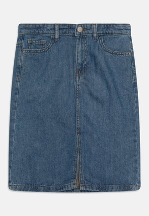 Name it Jupe trapèze - medium blue denim/denim bleu - ZALANDO.FR