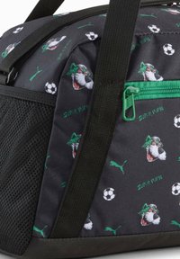 Puma PHASE SUPER EXTRA KLEINE - Sports bag - black super aop/black ...