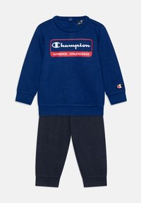 Champion TODDLER CLASSIC CREWNECK SUIT UNISEX SET - Chándal - dark blue ...