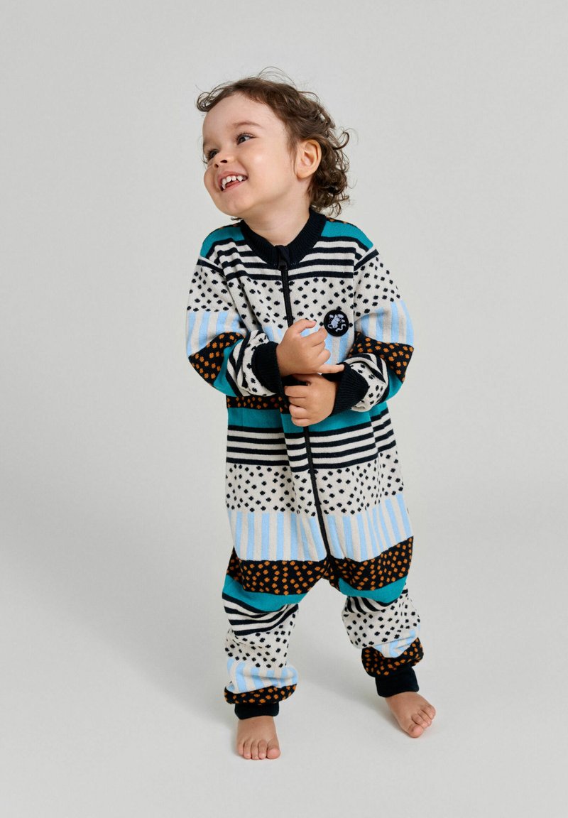 Reima OVERALL MOOMIN DELVIS - Combinaison - frozen blue/bleu clair ...