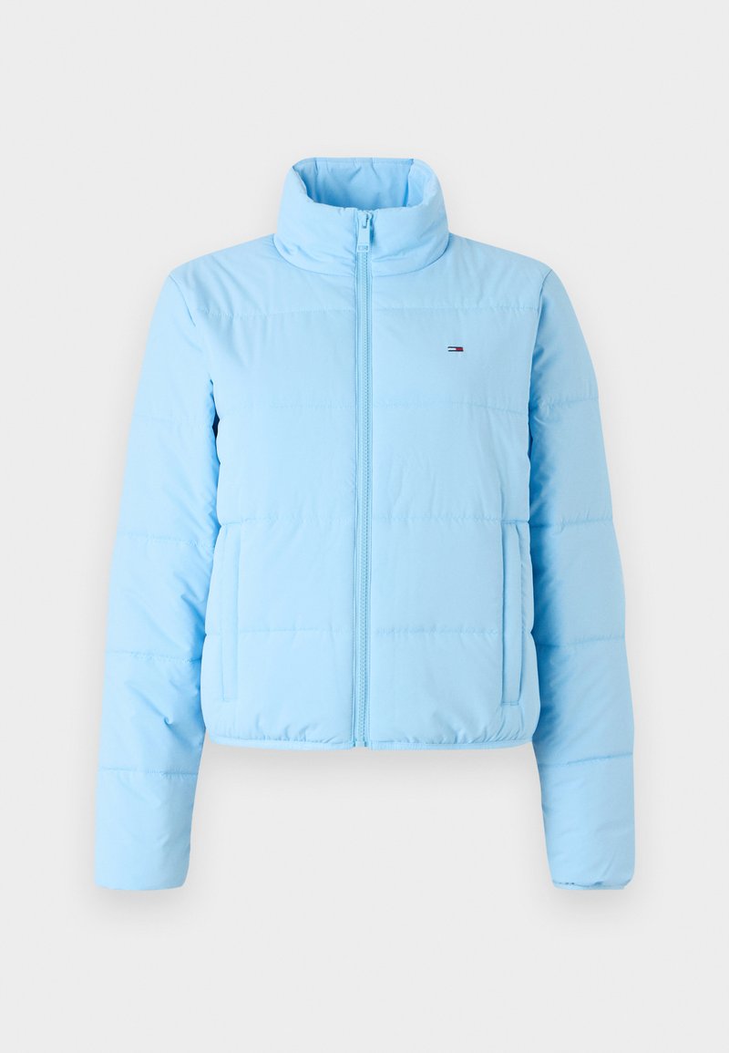 Tommy Jeans PADDED JACKET - Jas - light powdery blue/lichtblauw ...