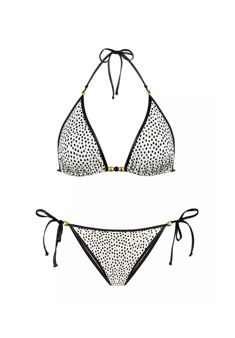 Miss Lou SET - Bikini/biały - Zalando.pl