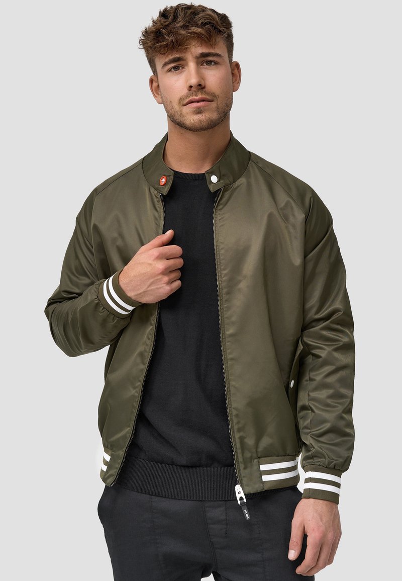 INDICODE JEANS AYSER - Bomber Jacket - army/dark green - Zalando.de