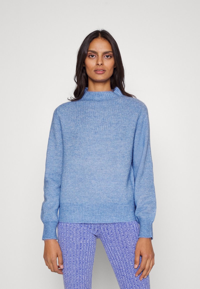 Selected Femme SLFMALLY CAMP - Jumper - ultramerine melange/blue ...