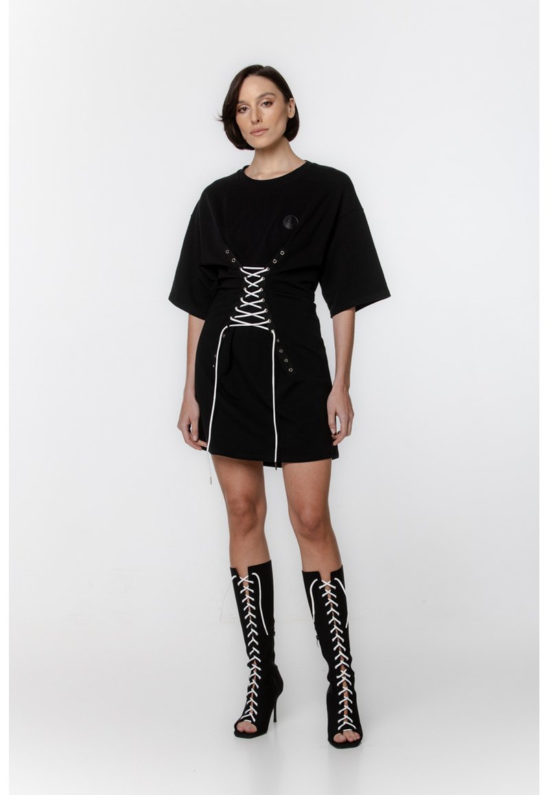 PILAWSKI - Sukienka letnia/czarny - Zalando.pl