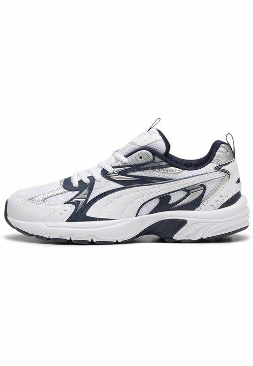 Puma MORPHIC BASE UNISEX - Sneakers - feather gray/black/hvid - Zalando.dk