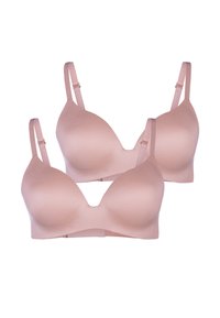 Royal Lounge Intimates 2 PACK DELITE - Trekants-bh'er - fumee/beige ...