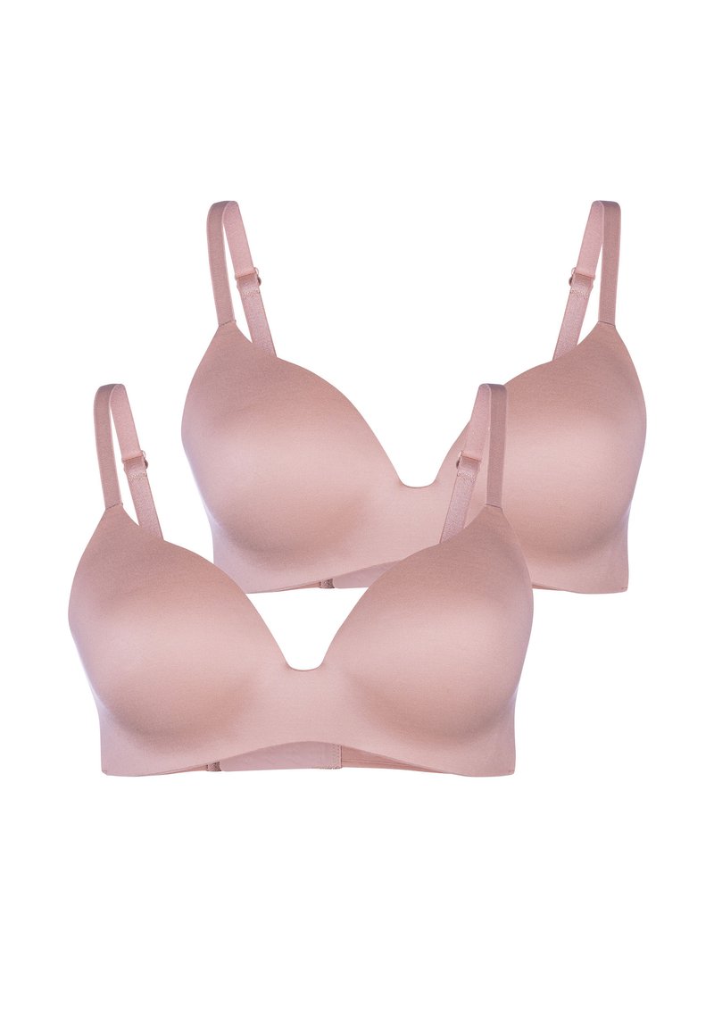 Royal Lounge Intimates 2 PACK DELITE - Triangel BH - fumee/beige ...