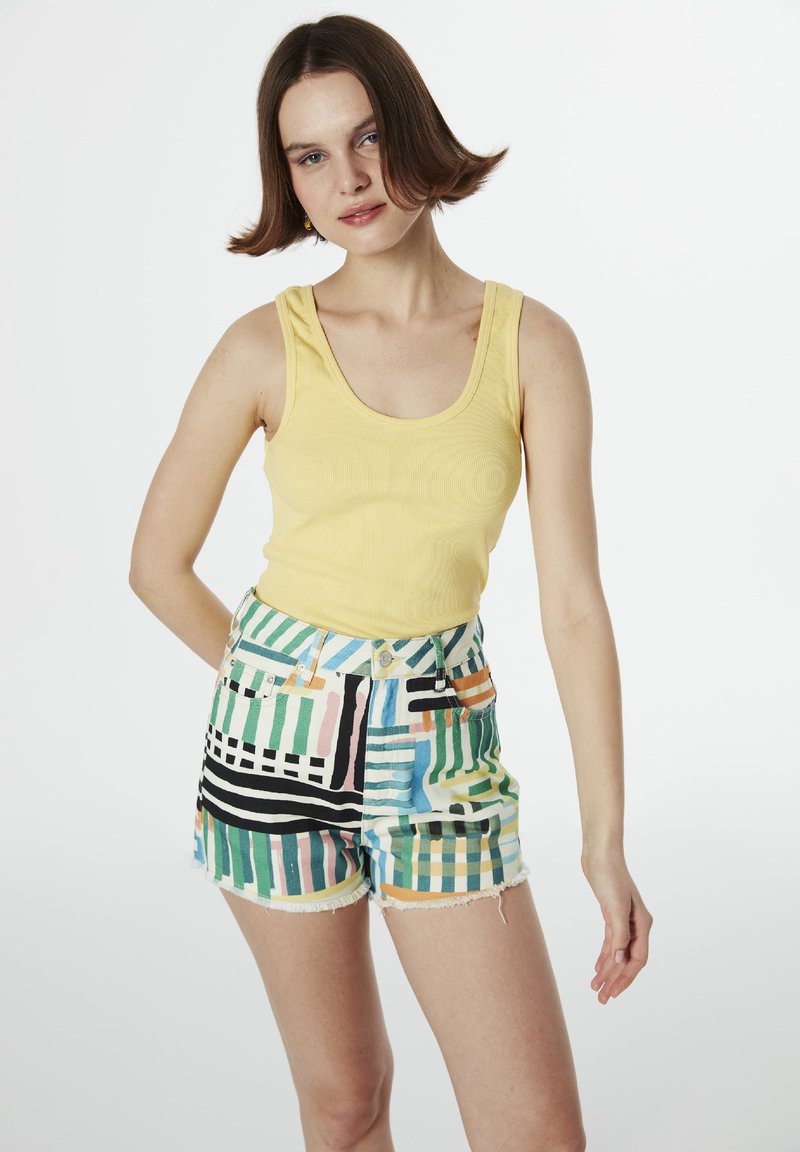 Twist BASIC COMBED WITH STRAPS - Top - yellow/gelb - Zalando.de