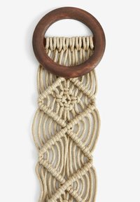 Next WIDE OPEN WEAVE BELT - Riem - beige - Zalando.be