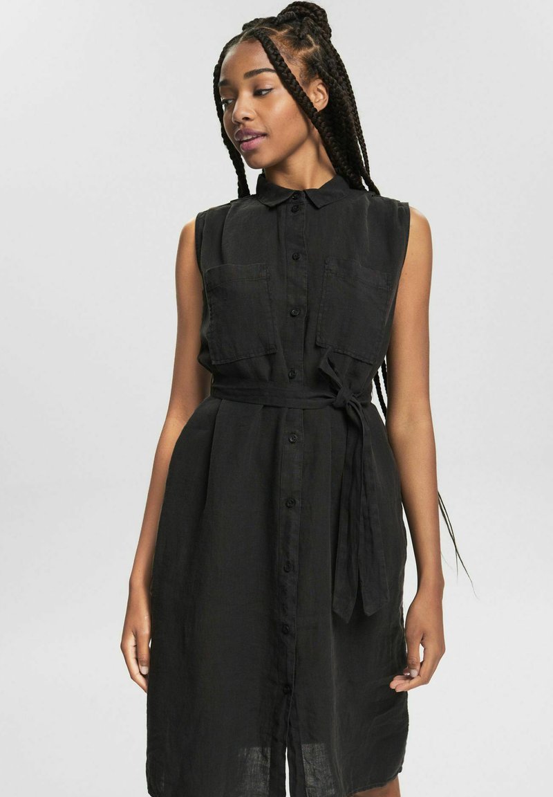 edc by Esprit Shirt dress - black - Zalando.de
