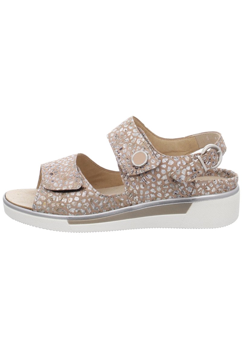 ara COURTYARD - Wedge sandals - camel/light brown - Zalando.de