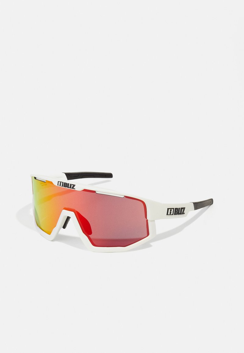 BLIZ HERO SMALL - Sunglasses - matt white/white - Zalando