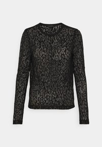 AllSaints FRANCESCO ANTIA - Topper langermet - black/svart - Zalando.no