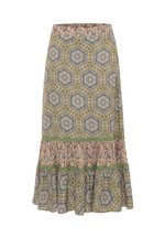 adL PATRICIA - A-Linien-Rock - printed green/grün - Zalando.at