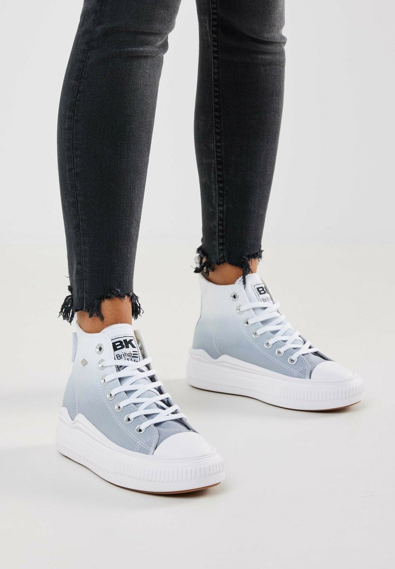 British Knights Sneakersy wysokie/szary - Zalando.pl