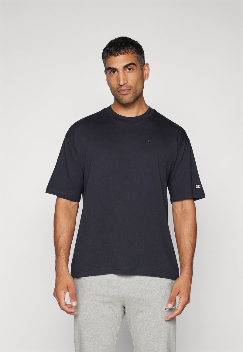 Champion CREWNECK - Basic T-shirt - black - Zalando.co.uk