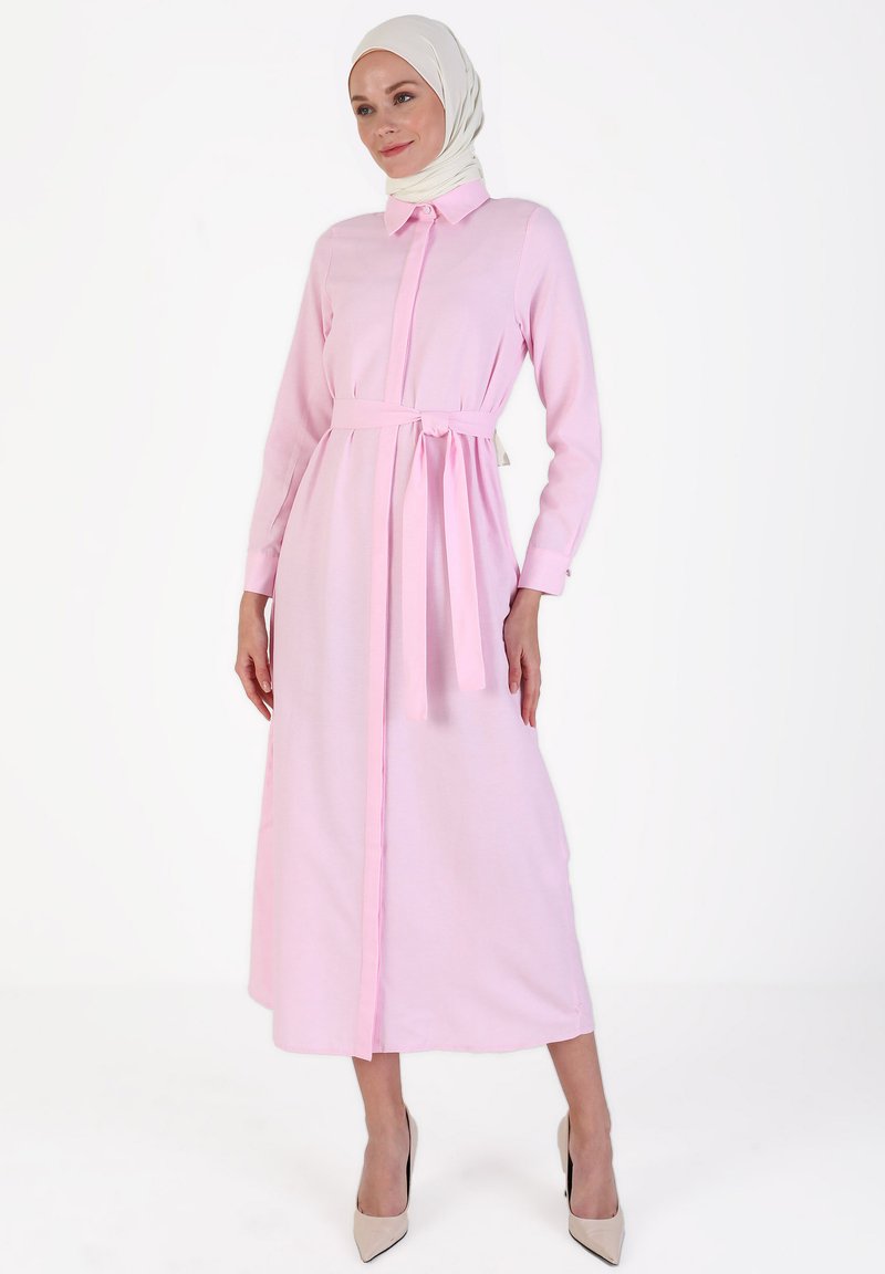 Modanisa TAVIN - Shirt dress - pink - Zalando.ie