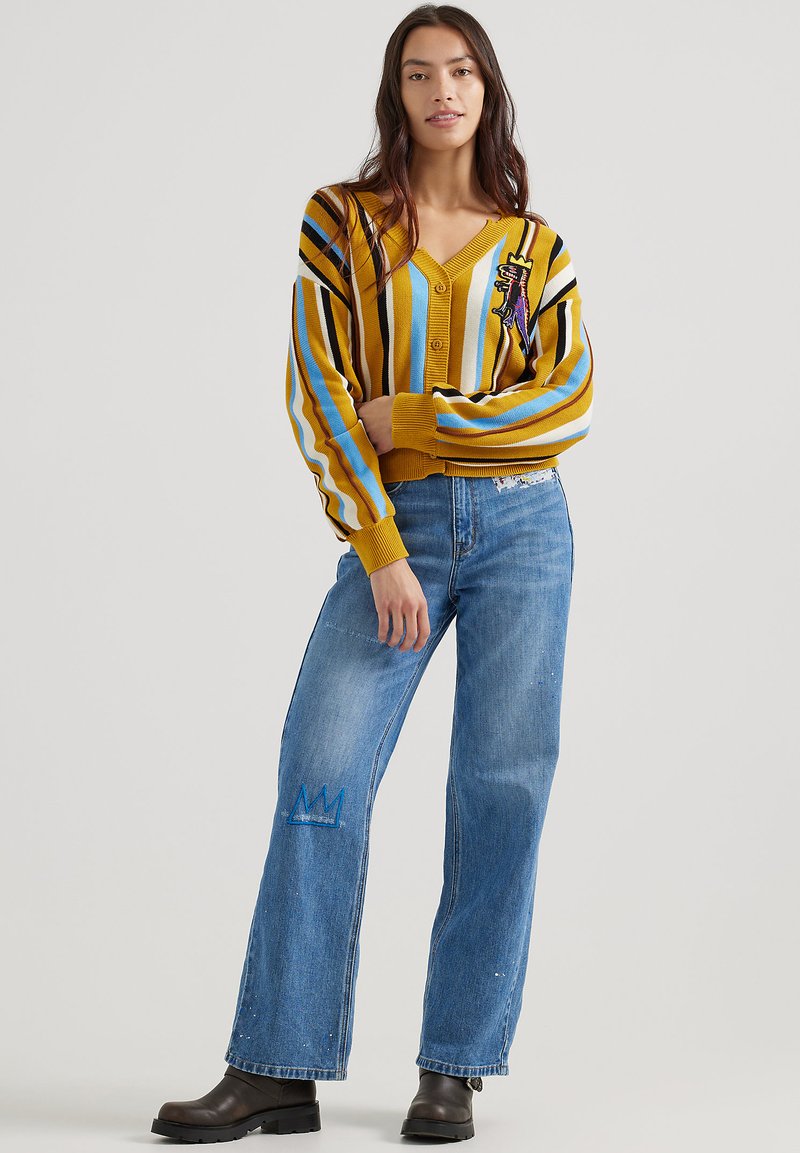 Lee JMB STRAIGHT JEANS - Džíny Straight Fit - mid shade/modrý denim ...