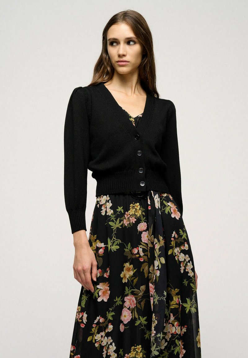 Luisa Spagnoli CIAMBELLA - Strickjacke - nero/schwarz - Zalando.de