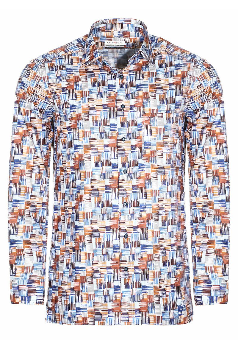 Marvelis COMFORT FIT - BUSINESSHEMD - Shirt - braun/brown - Zalando.de
