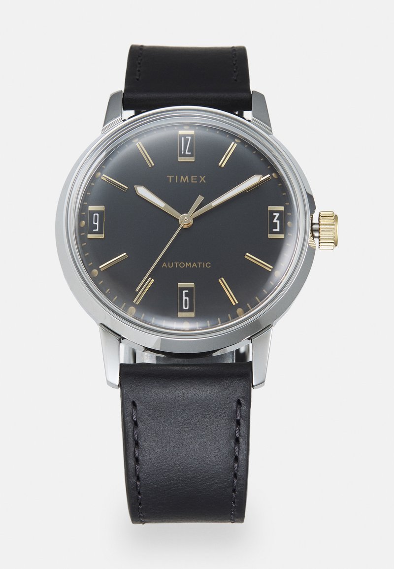 Timex MARLIN - Hodinky - black/yellow gold-coloured/čierna - Zalando.sk